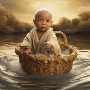 Moisés en el río Nilo - Éxodo - HISTORIAS DE LA BIBLIA