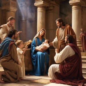 La presentación en el templo - Lucas - HISTORIAS DE LA BIBLIA