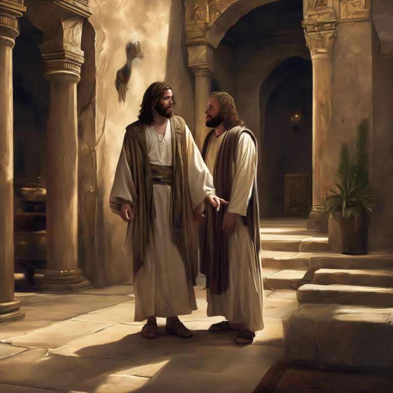 Jesús ante Caifás - Mateo/Marcos - HISTORIAS DE LA BIBLIA