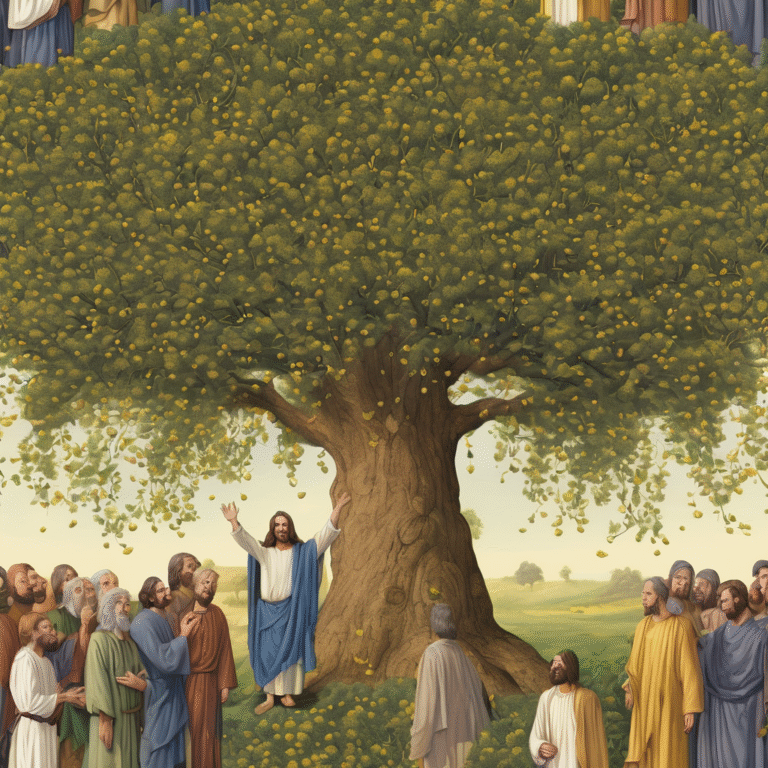 Parábola del Grano de Mostaza: Fe que Crece - HISTORIAS DE LA BIBLIA